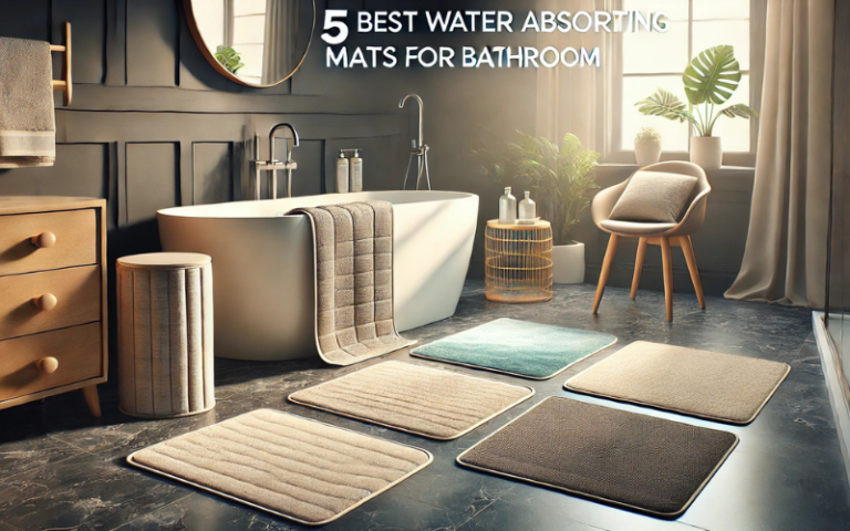5 Best Water Absorbing Mats For Bathroom: Guide 2026
