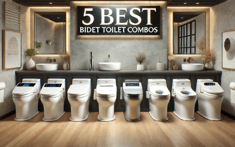 5 Best Bidet Toilet Combos 2025:Reviewed and Tested
